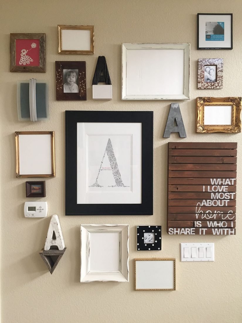 Best Way to Create a Gallery Wall | Anna Aspnes Designs