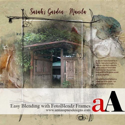 Easy Blending with FotoBlendz Frames - Anna Aspnes Designs