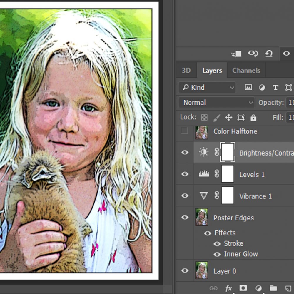 Create a Cartoon Effect - Anna Aspnes Designs