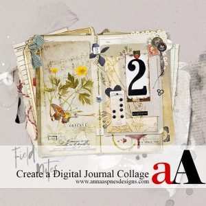 Create a Digital Journal Collage - Anna Aspnes Designs