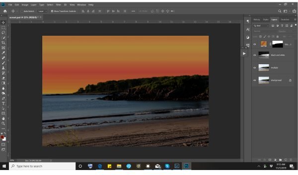 Sky Photo Editing Technique - Anna Aspnes Designs