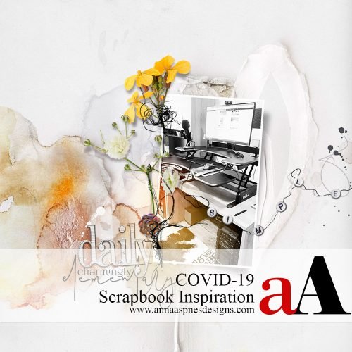COVID-19 Scrapbook Inspiration - Anna Aspnes Designs