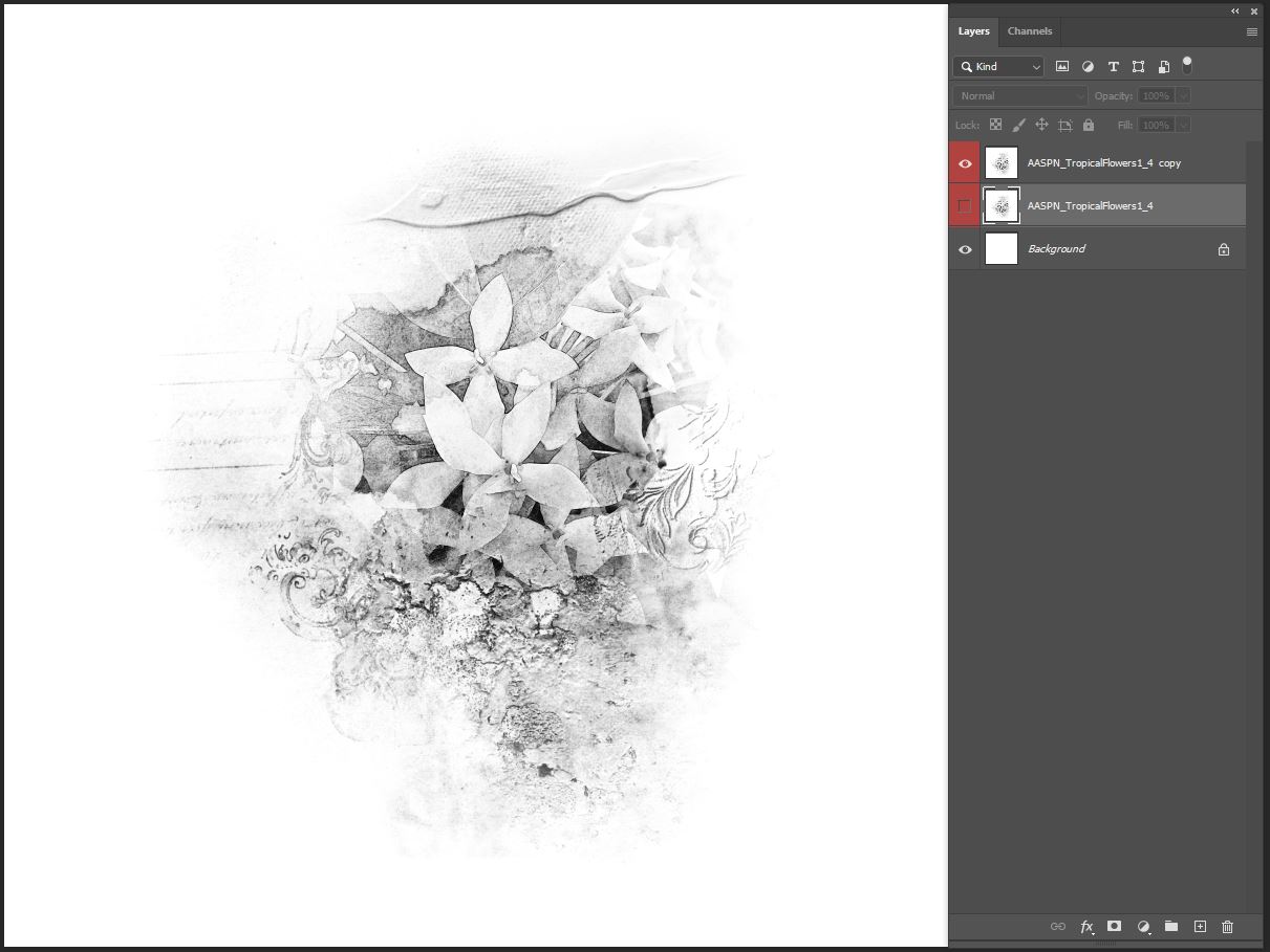 Blended Photo Artistry Effects with ArtsyKardz - Anna Aspnes Designs