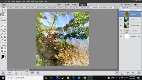 Photo Texture Overlays with Blending Modes - Anna Aspnes Designs