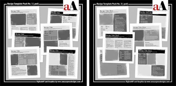 Create a Recipe Photo Book Keepsake - Anna Aspnes Designs